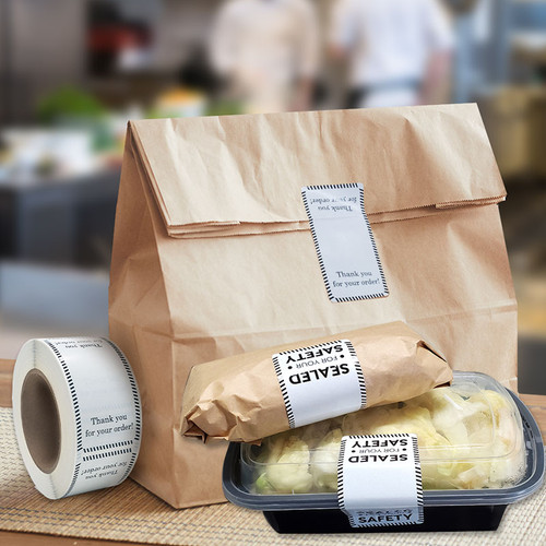 Custom Food Tamper Evident Labels