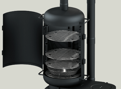 OzPig Oven / Smoker Attachment - OZP-OS001-01 - The BBQ King - One of ...