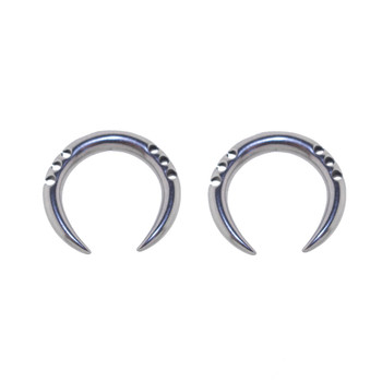 Lex & Lu Pair of Cast Steel Tribal Taper Plug Pinchers Piercing BDPC103 ...
