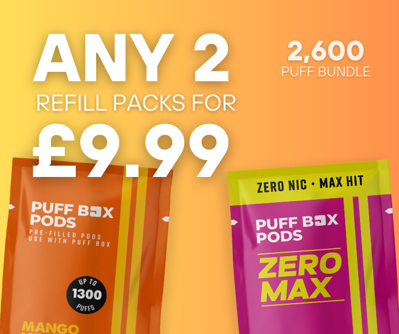 Puff POD Sunleaf Tobacco | Disposable Vape