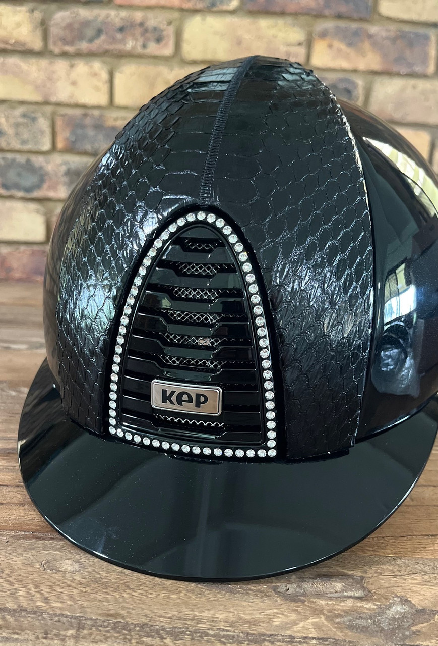 IN STOCK: KEP - CROMO 2.0 HELMET - POLISH BLACK - CRYSTAL FRAME - BLACK ...