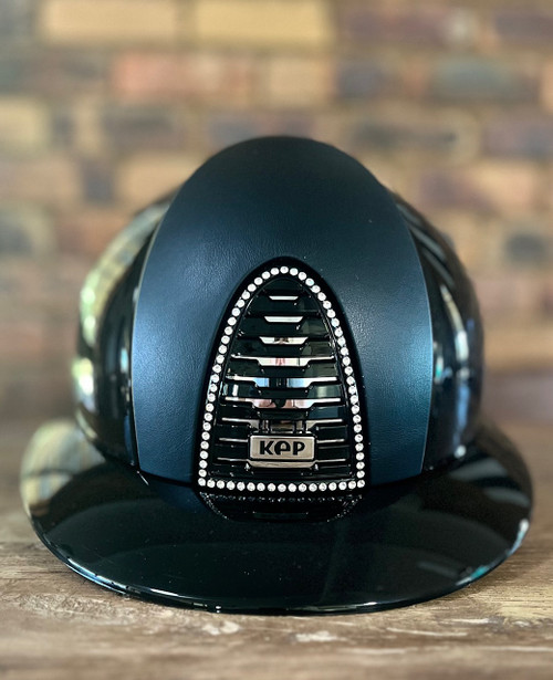 IN STOCK: KEP - CROMO 2.0 HELMET - POLISH BLACK - CRYSTAL FRAME - BLACK ...