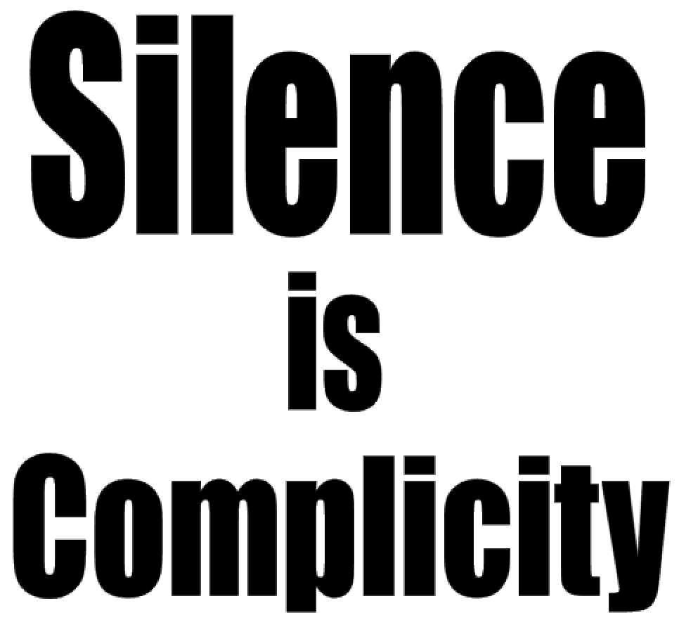 Silence is Complicity - Vinyl Transfer - Texas Rhinestone