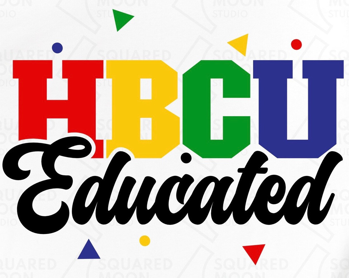 (2 Qty) HBCU Educated - DTF transfer - Texas Rhinestone