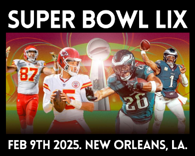 Super Bowl LIX 2025 New Orleans LA - custom DTF transfer - Texas Rhinestone