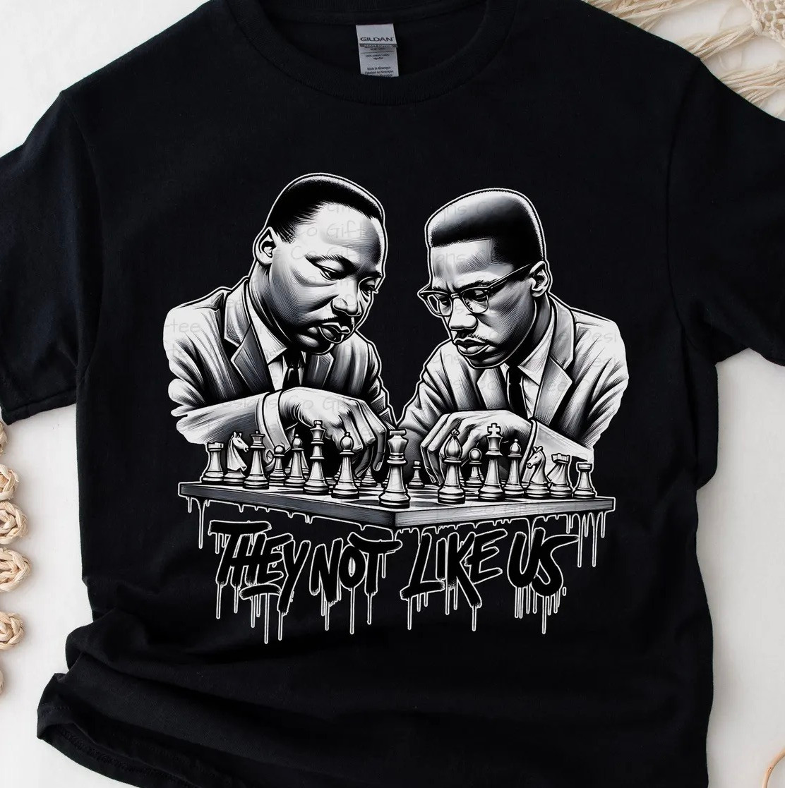 They not like us MLK - custom DTF transfer - Texas Rhinestone