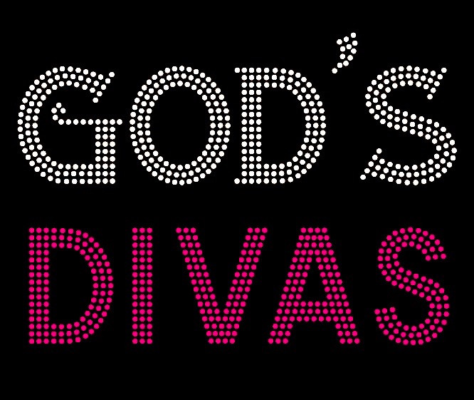 DIVA Tall text Rhinestone Transfer - Texas Rhinestone