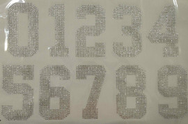 Rhinestone Numbers | Hotfix Rhinestones | Iron-On Rhinestones - Texas ...
