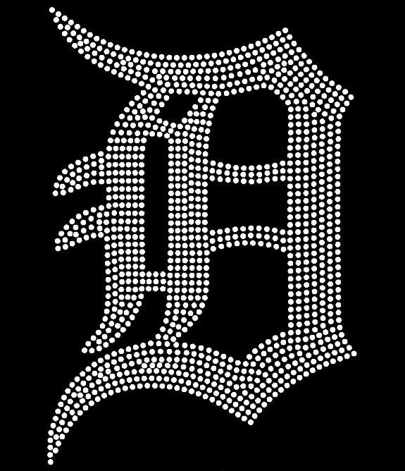 DIVA Tall text Rhinestone Transfer - Texas Rhinestone