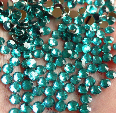 TEAL 2mm 6ss Premium quality Loose Hot fix Rhinestone - Texas Rhinestone