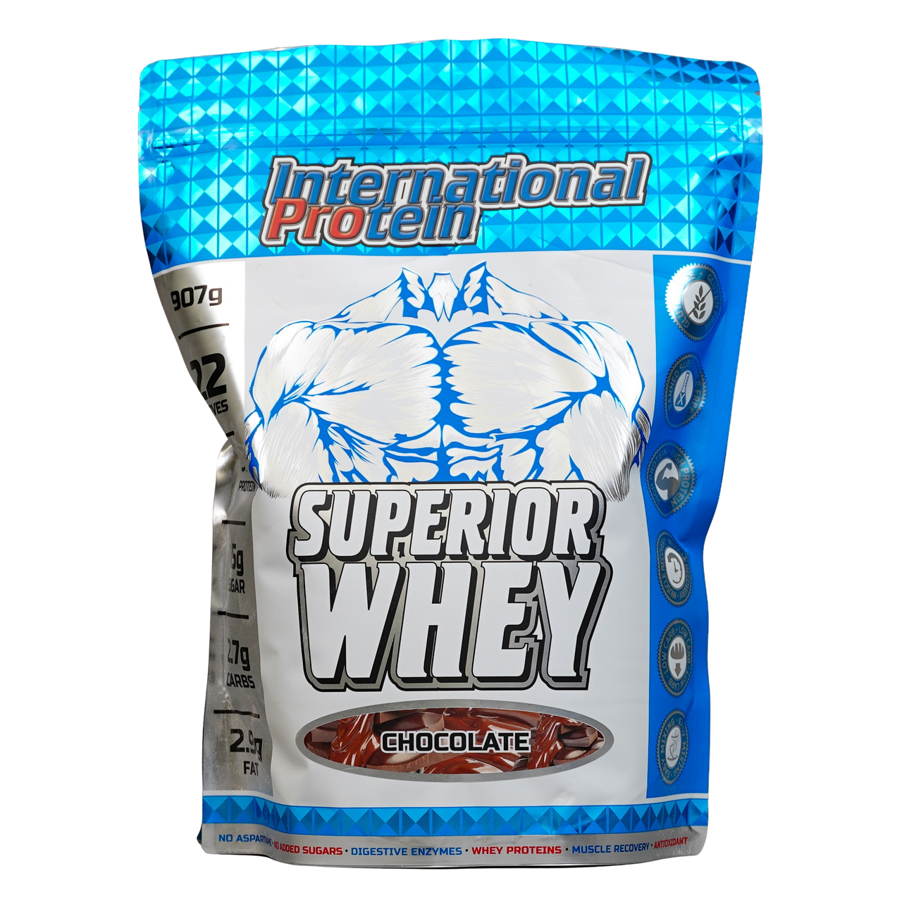 INTERNATIONAL PROTEIN Superior Whey Protein Powder