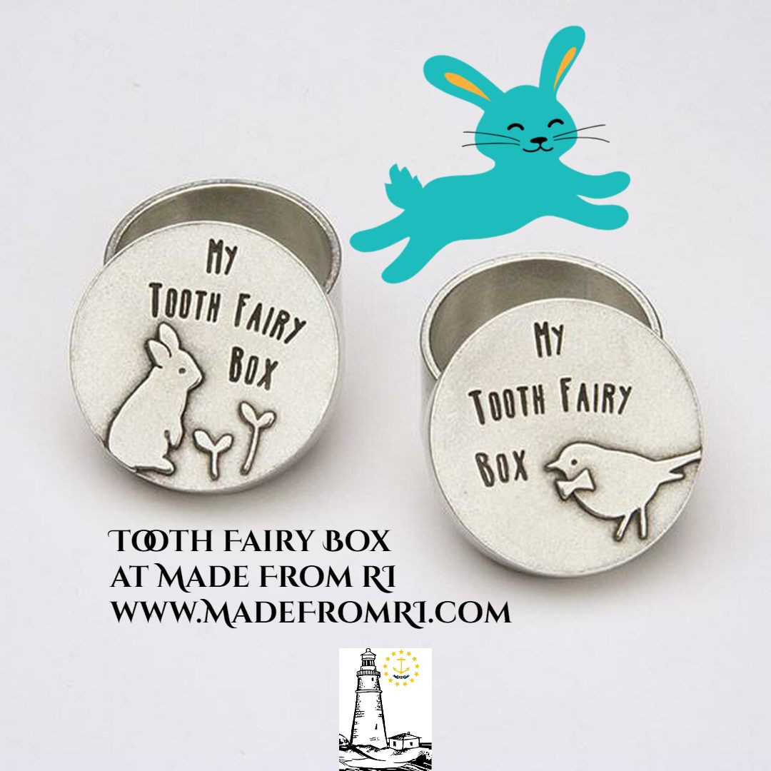 Pewter Tooth Fairy Box at Made From RI - Made From RI