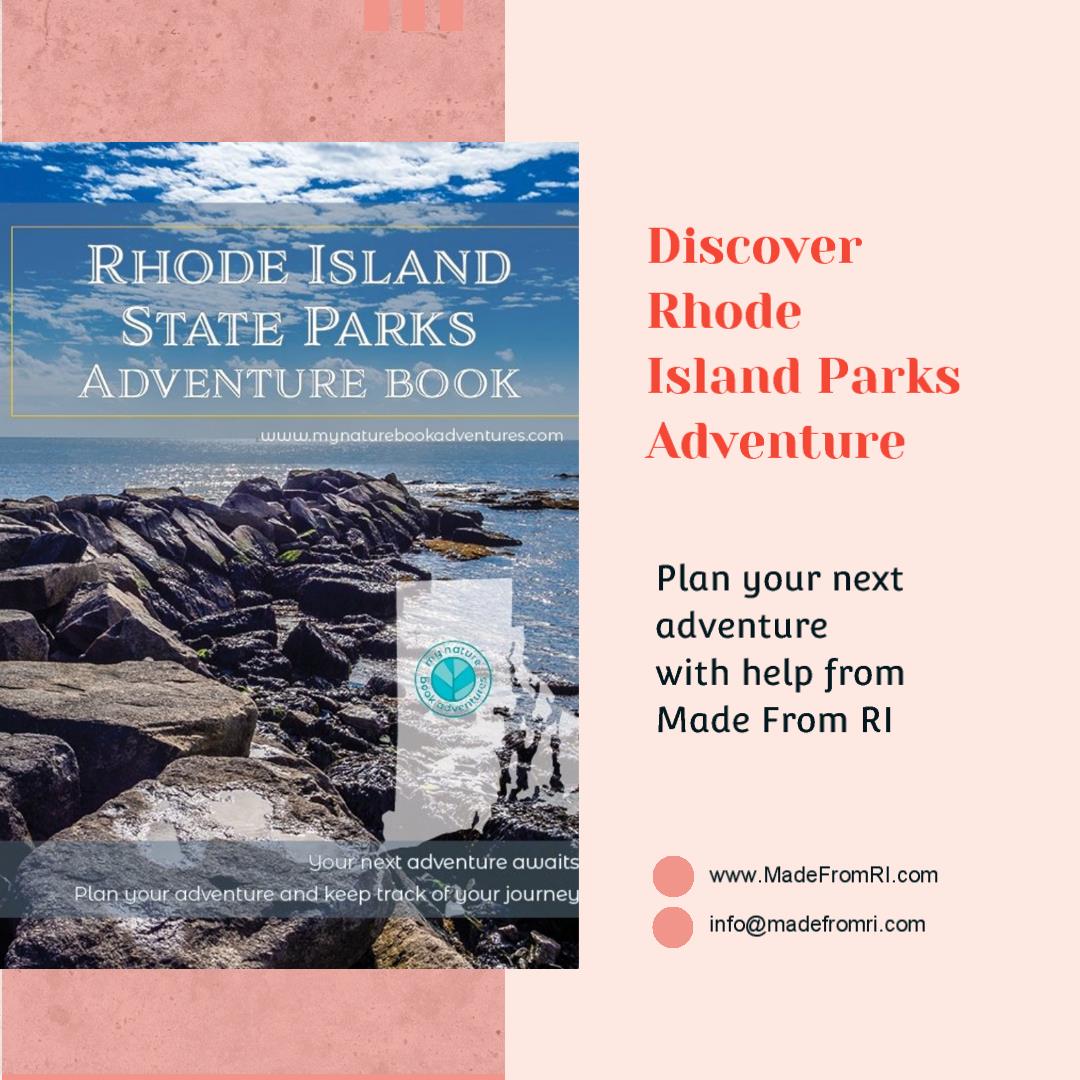 Rhode Island State Parks Adventure Book at Made From RI - Made From RI