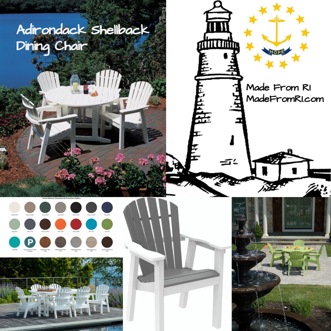 Introducing the Adirondack Shellback Dining Chair at Made From RI ...