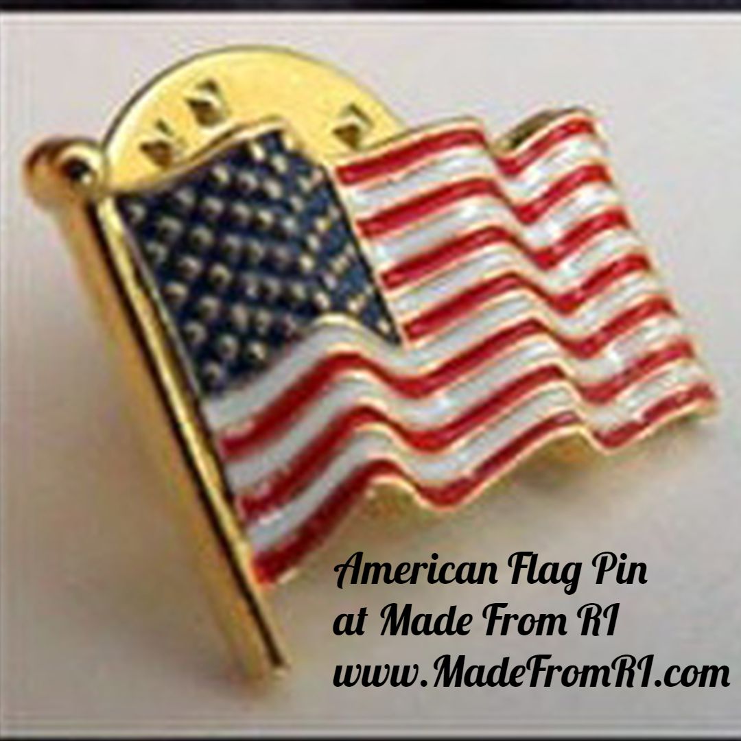 American Flag Pins For Everyday Occasions at Made From RI - Made From RI