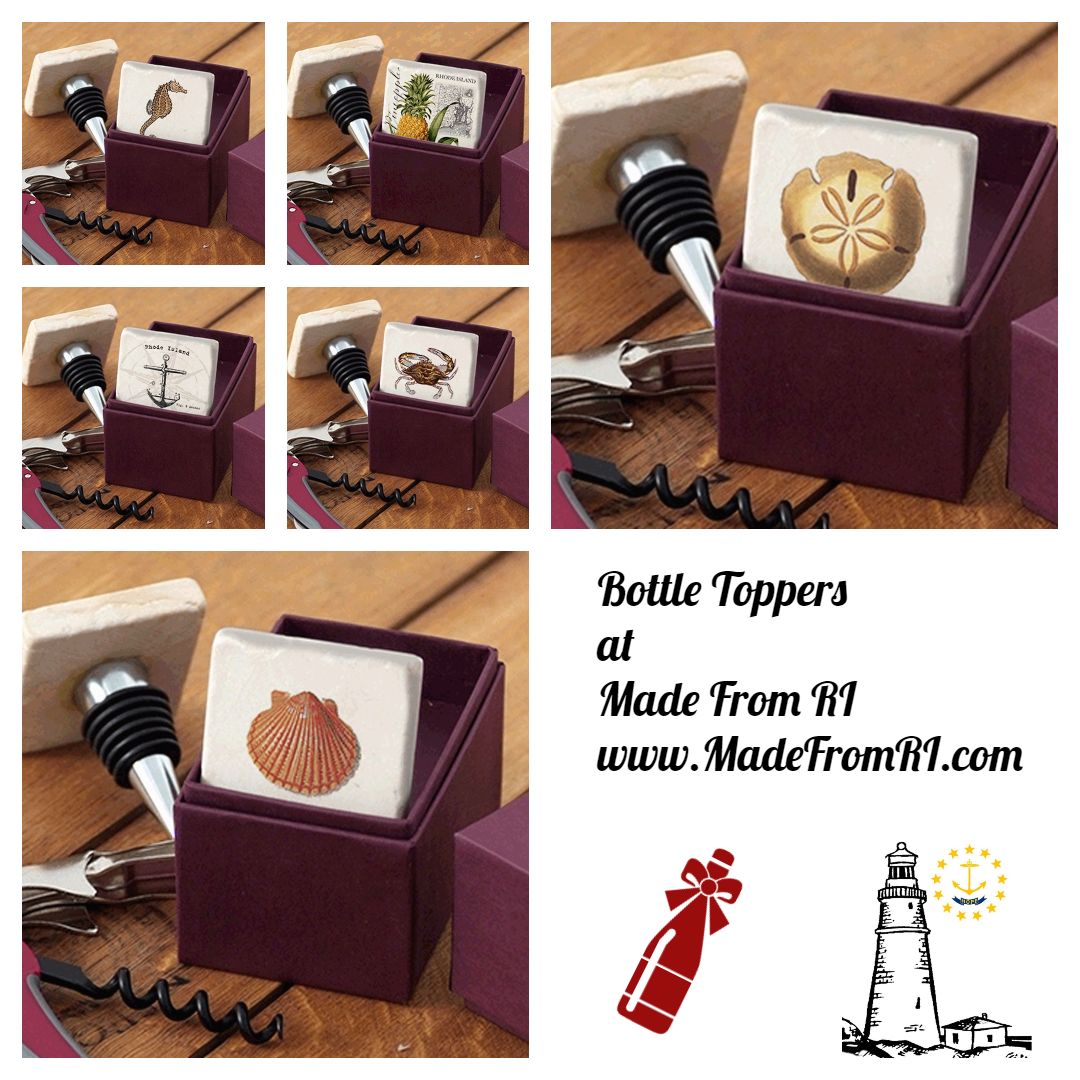 Bottle Toppers Offer That Special Extra Touch - Made From RI