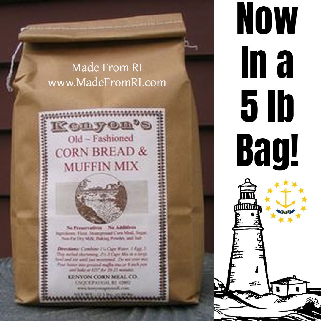 Cornbread and Muffin Mix in a 5 lb. Bag - Made From RI