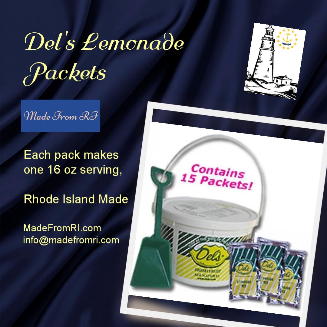 Del’s Lemonade Packets: The Sweetest Gift for Every Occasion - Made From RI