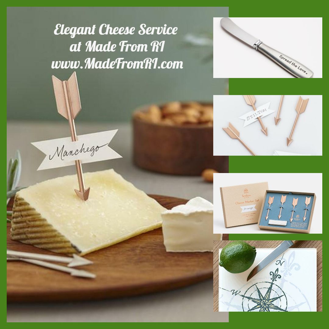 Elegant Cheese Service From Made From RI - Made From RI