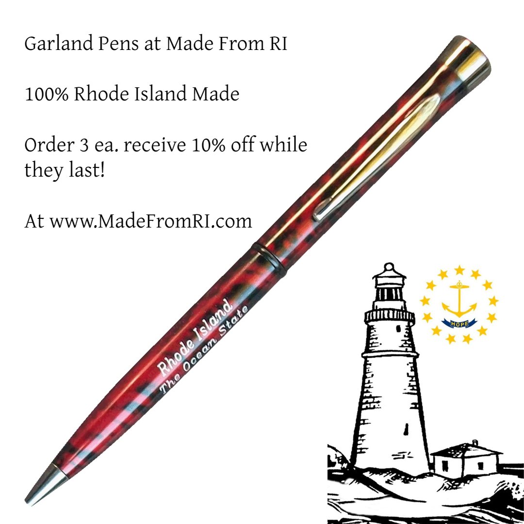 Garland Pens - The One We Did Not Want To Write - Made From RI