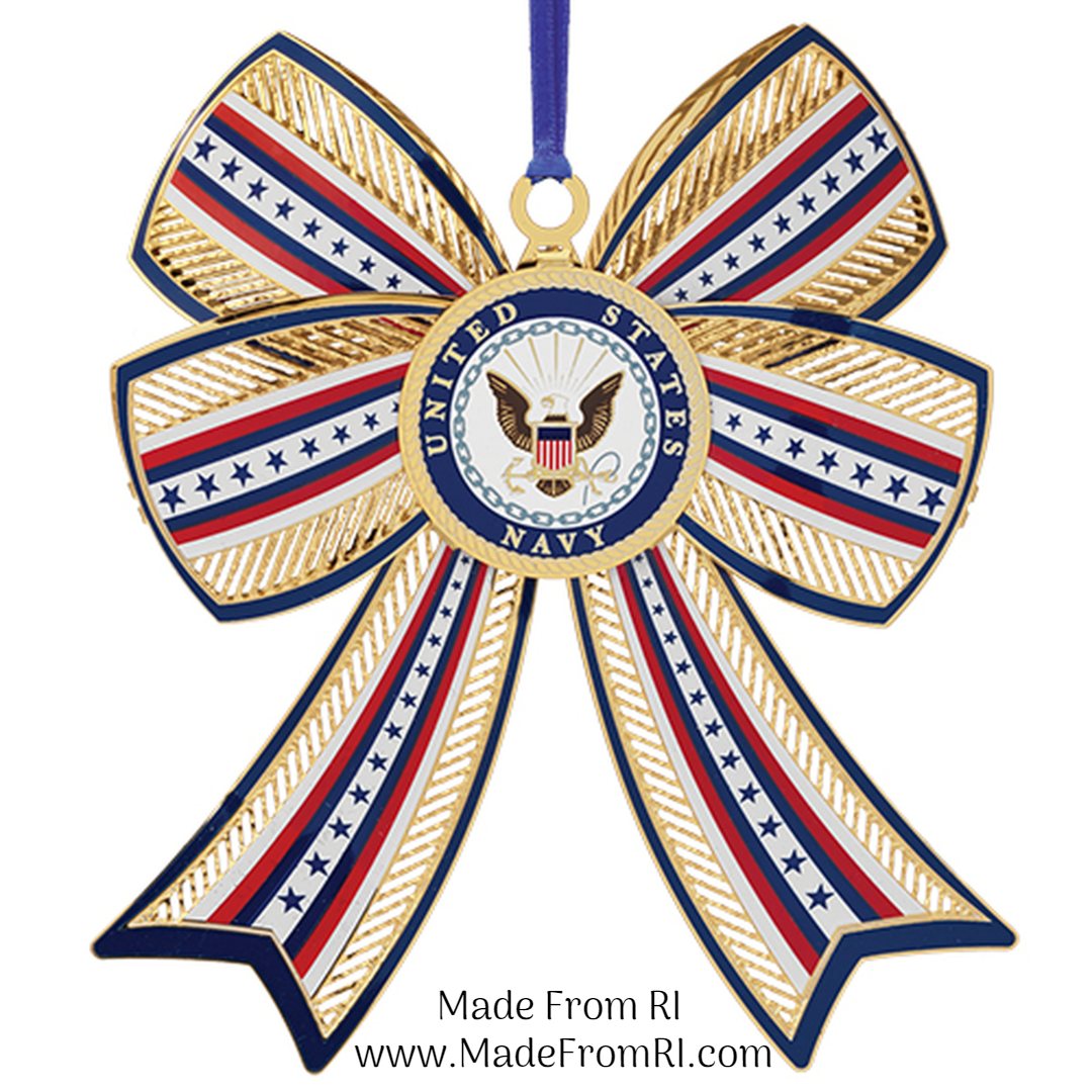 Made From RI Introduces Military Bow Ornaments - Made From RI
