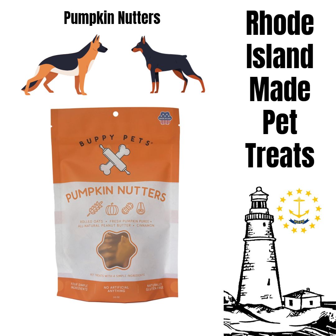 Treats for Working Dogs Featuring Pumpkin Nutters - Made From RI