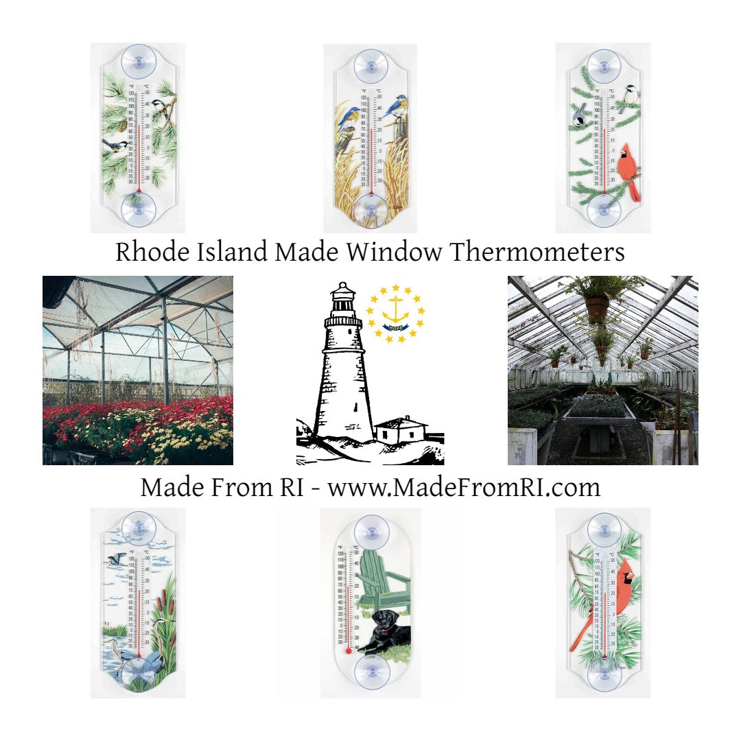 Window Thermometers - Made From RI - Made From RI