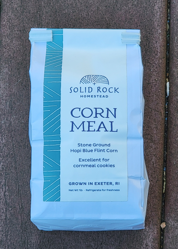Hopi Blue Flint Corn Meal - 1b Bag - Made From RI