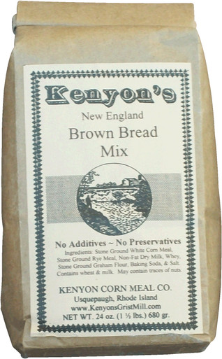 Brown Bread Mix 24 oz -5 lb bag - Made From RI