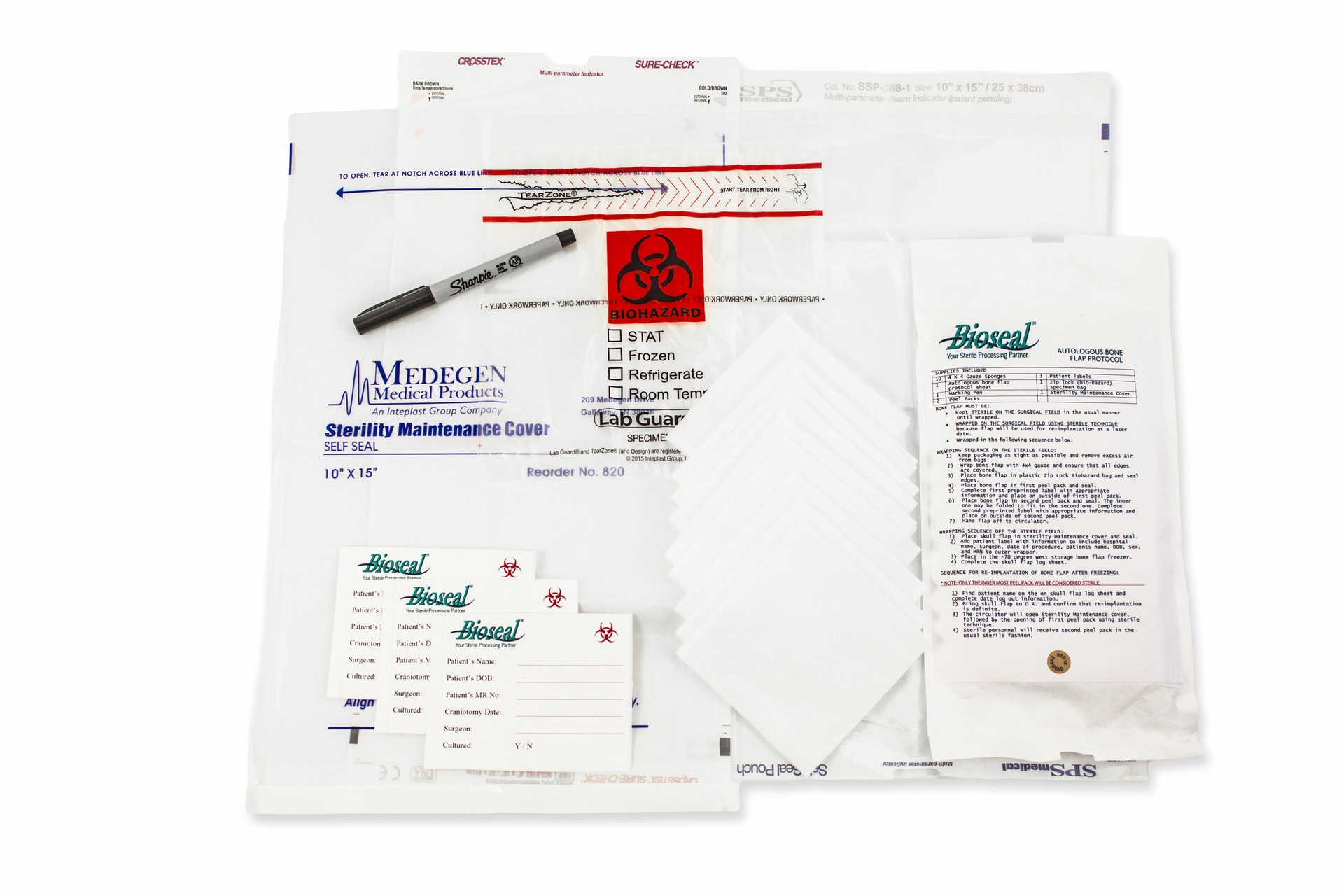Bioseal Bone Flap Kit - BBF002