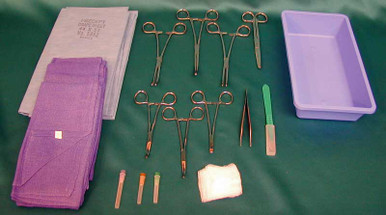 Chest Tube Insertion Tray - CHT011 - Bioseal Inc