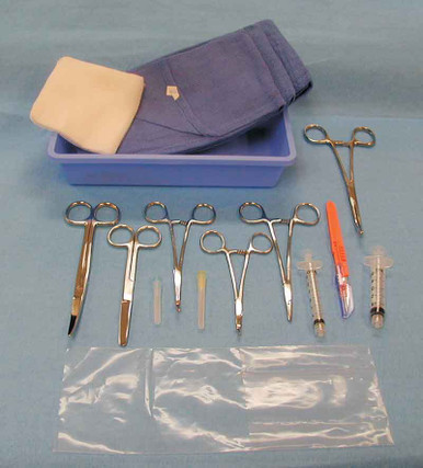Chest Tube Tray - CHT013 - Bioseal Inc