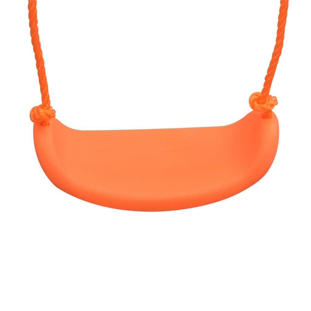Swing Set with 4 Seats Orange - Modern Trends 4 U