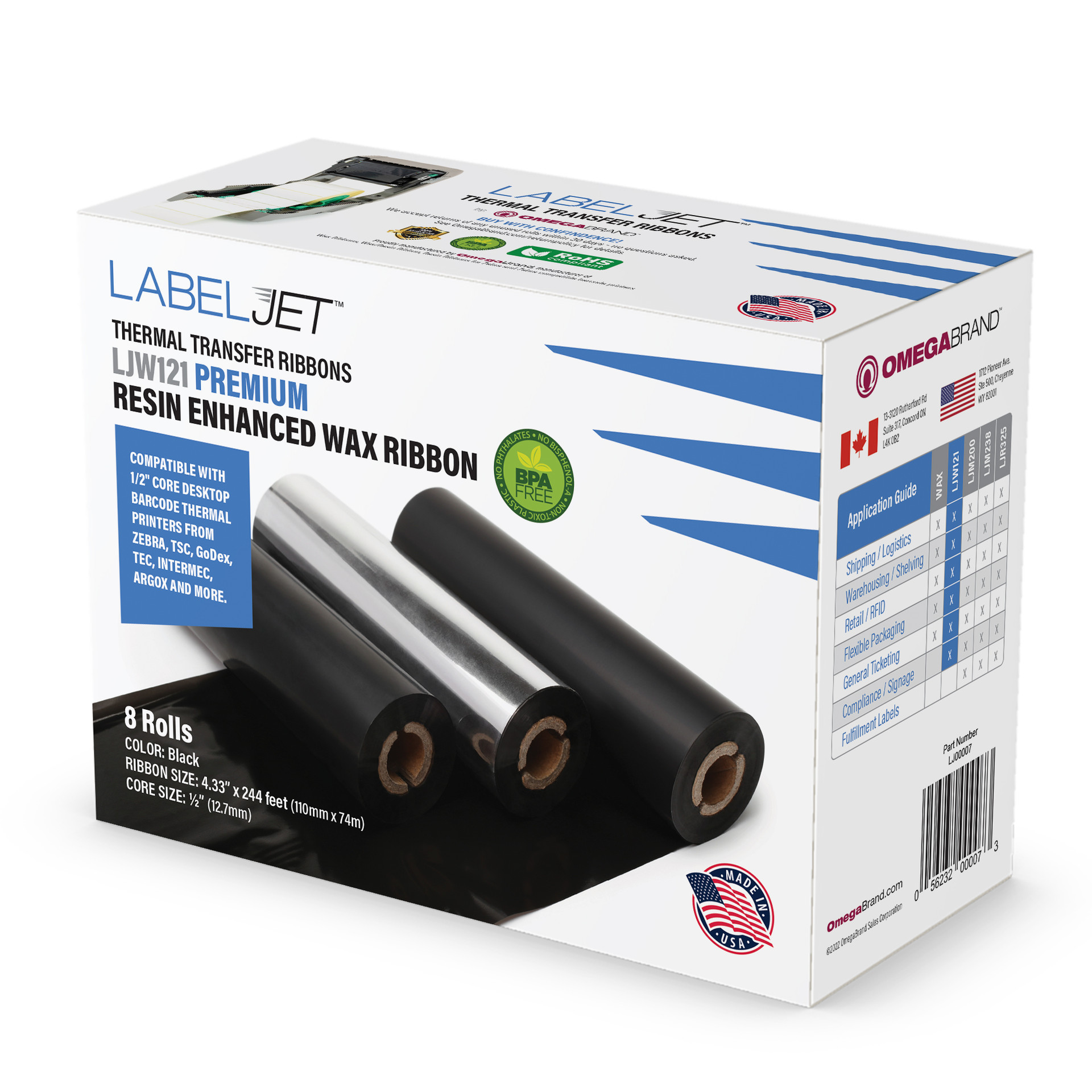 Thermal Transfer Ribbons | Zebra Ribbons