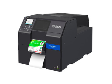 Epson ColorWorks CW-C6000P Gloss 4-Inch Color Label Printer with Peeler ...