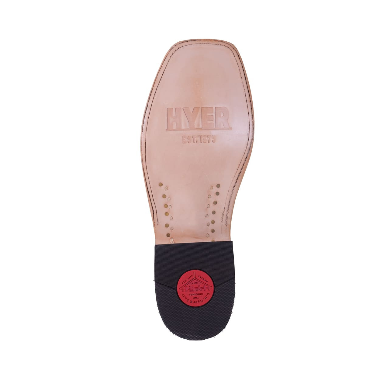 Women's Hyer WesTrail Jewell Brown with Square Toe and Stockman Heel ...