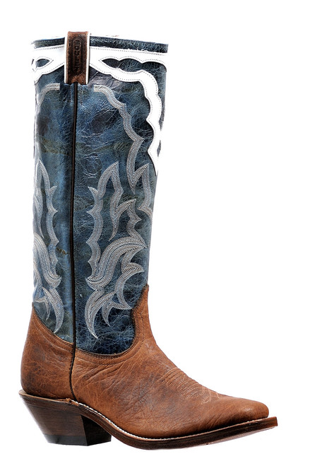 Women's Boulet 4123 with Vintage Square Toe and Horseman Heel - Medora ...