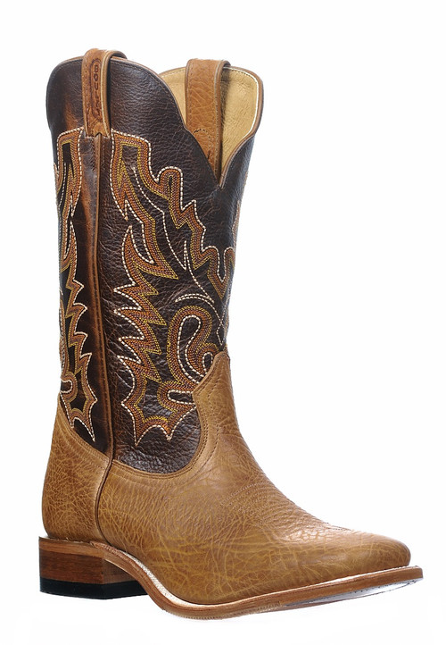 Men's Boulet 0317 Buckskin with Hybrid Sole, Wide Square Toe, and ...