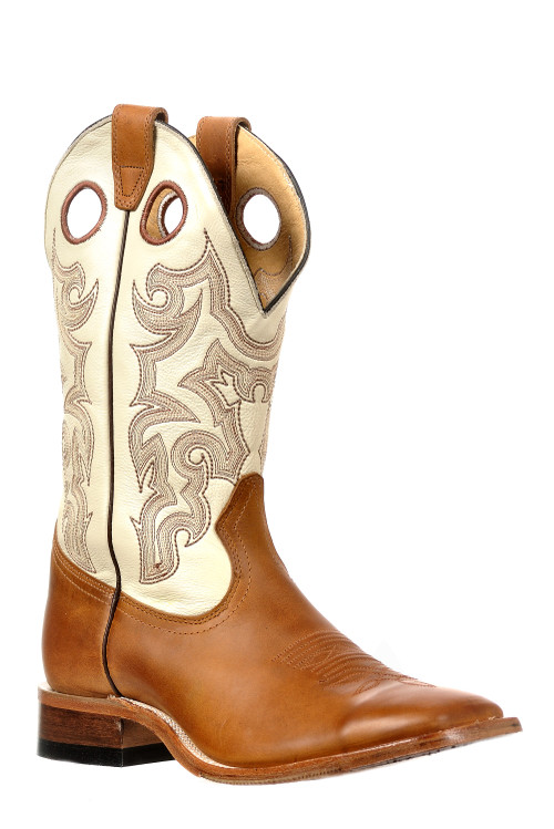 Men's Boulet 0347 Copper and Bone with Hybrid Sole, Wide Square Toe ...