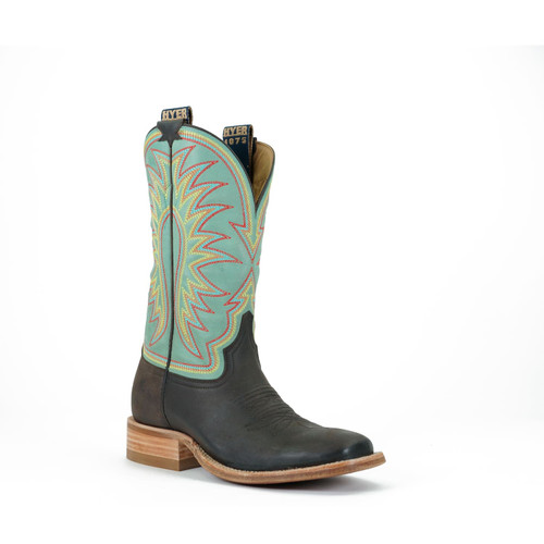 Women's Hyer Spring Hill Mint and Chocolate with Square Toe and ...