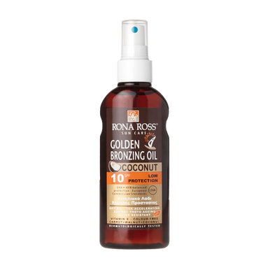 Rona Ross Golden Coconut Bronzing Dry Oil Coconut SPF10 | Rona Ross ...