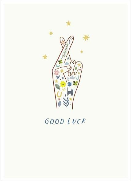 Kindred Good Luck Fingers Crossed Card - Occasion Cards