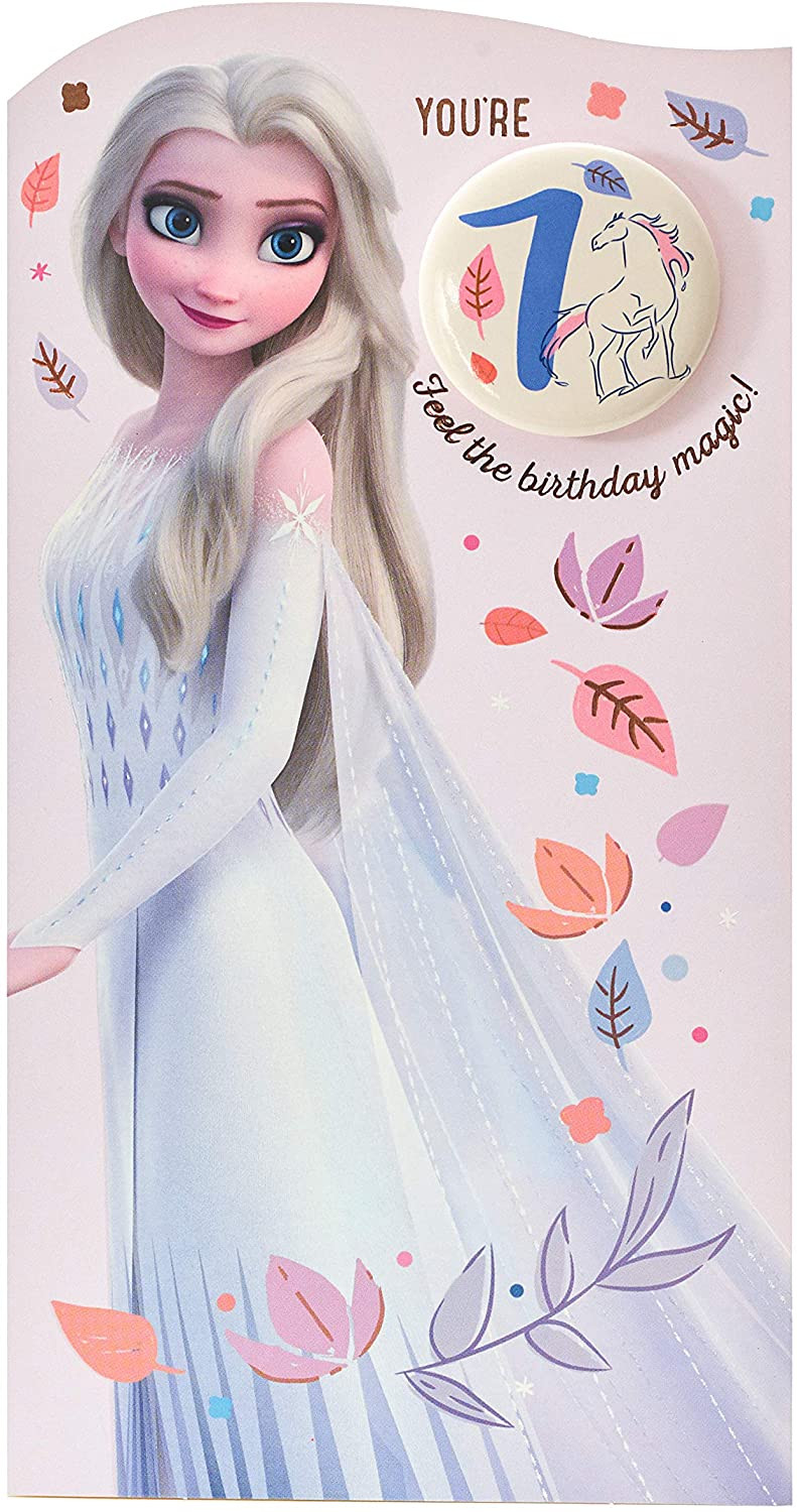 Disney Frozen Princess Elsa Birthday Card - Occasion Cards