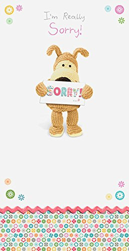 Boofle I'm Really Sorry! Cute Sorry Greeting Card - Occasion Cards