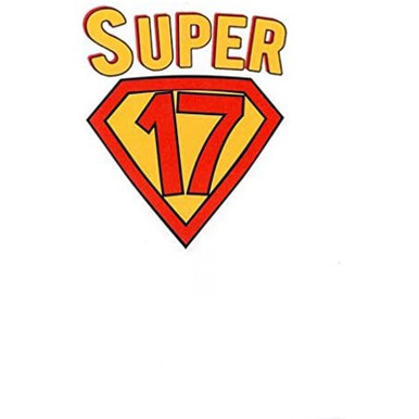 Super 17 (seventeen) Boys Birthday Card - Occasion Cards