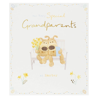 For a Very Special Grandparents Boofle Easter Card - Occasion Cards