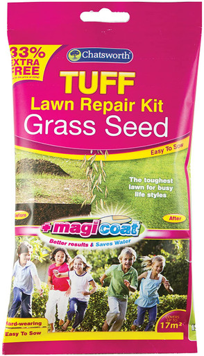 Chatsworth 150g Tuff Lawn Repair Kit Grass Seed - Occasion Cards