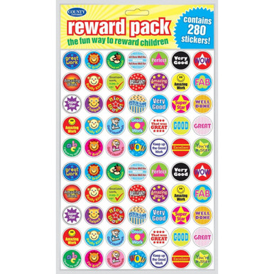 Pack of 280 Reward Stickers - Occasion Cards