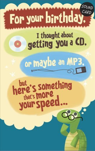 Old Stuff Sound And Move Birthday Card - Occasion Cards