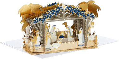 Nativity Scene 3D & Pop Up Christmas Card Card - Occasion Cards
